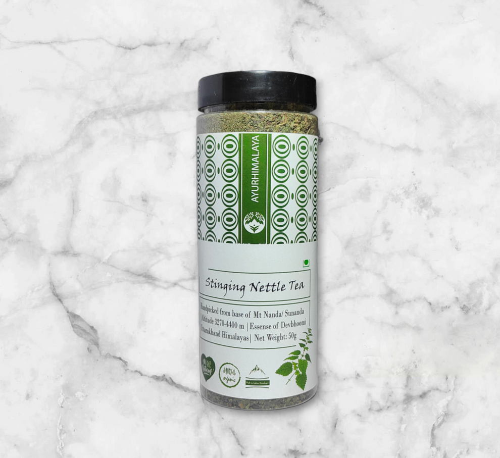 AyurHimalaya Stinging Nettle Herbal Tea: A Nourishing Infusion for Wel ...